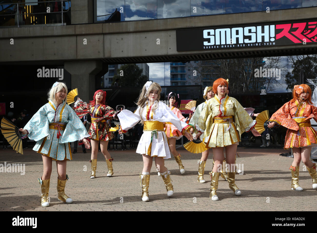 Sydney, Australia. 19 August 2017. SMASH! Sydney Manga and Anime Show ...