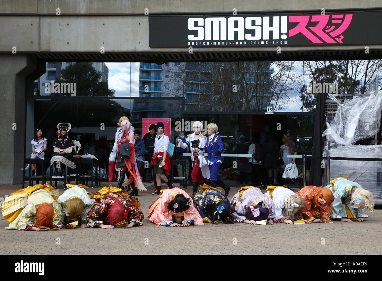 Sydney, Australia. 19 August 2017. SMASH! Sydney Manga and Anime Show ...