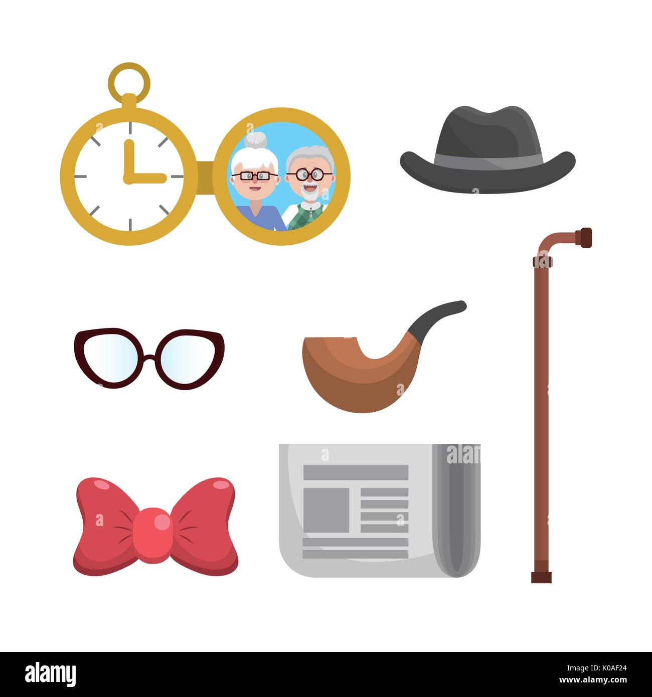 Aged things Cut Out Stock Images & Pictures - Alamy