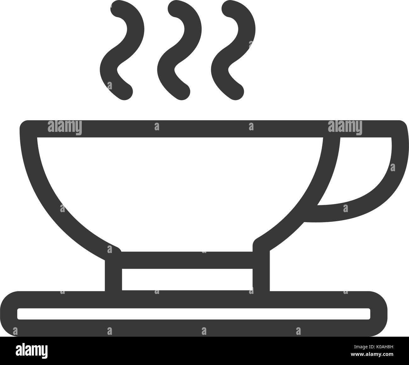 Coffee clipart Black and White Stock Photos & Images - Alamy