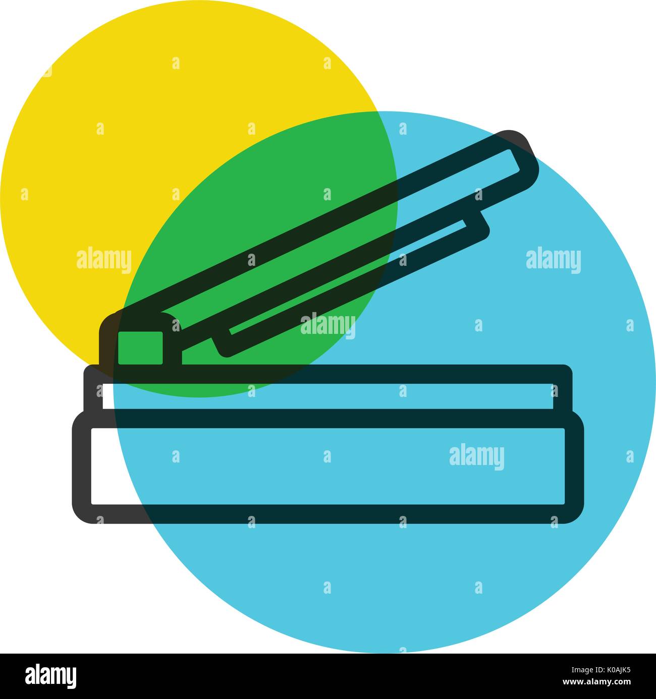 Tool isolated metal mark Stock Vector Images - Alamy