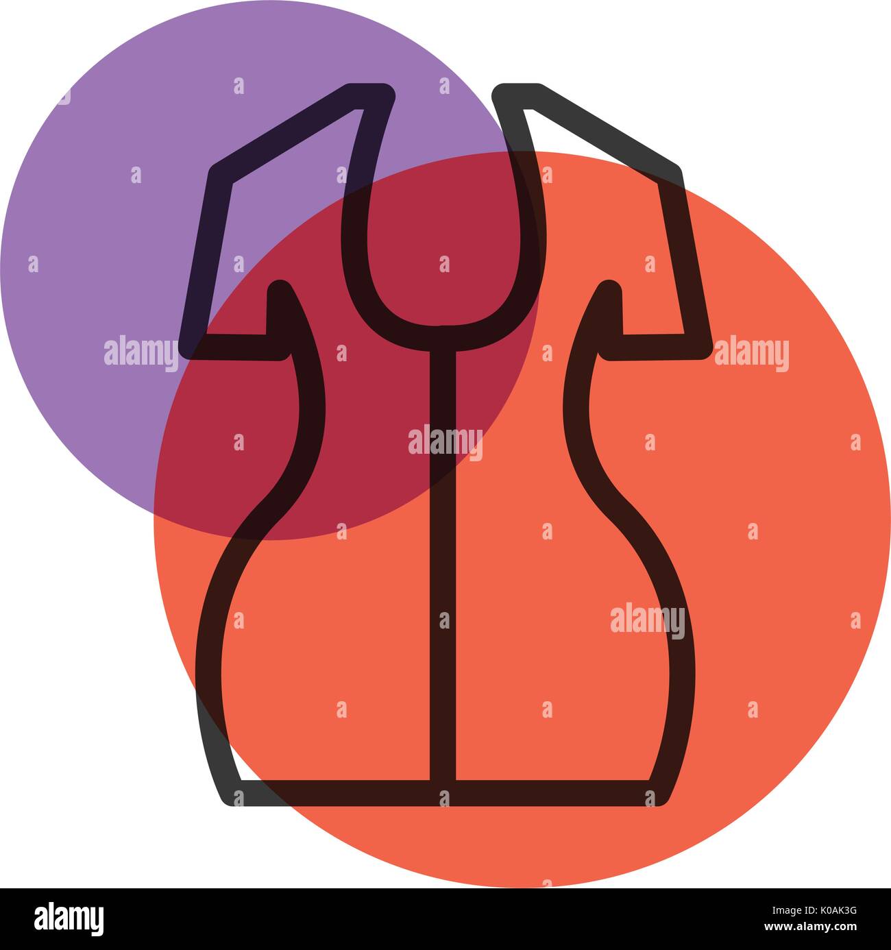 Office uniform vector icon color mark Stock Vector Image & Art - Alamy