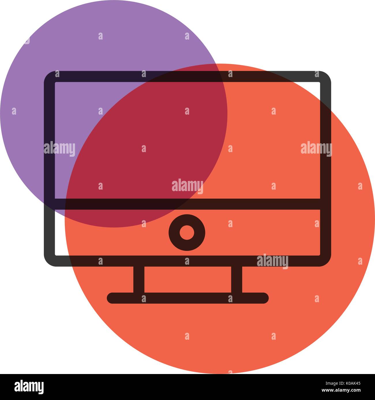 computer icon color mark Stock Vector Image & Art - Alamy