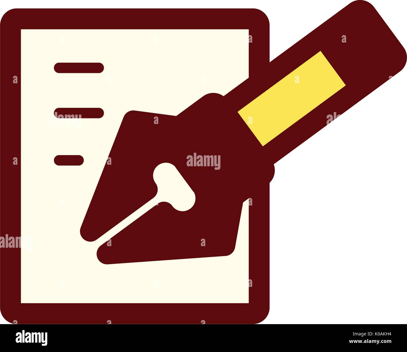 office paper cartoon styles icon Stock Vector Image & Art - Alamy
