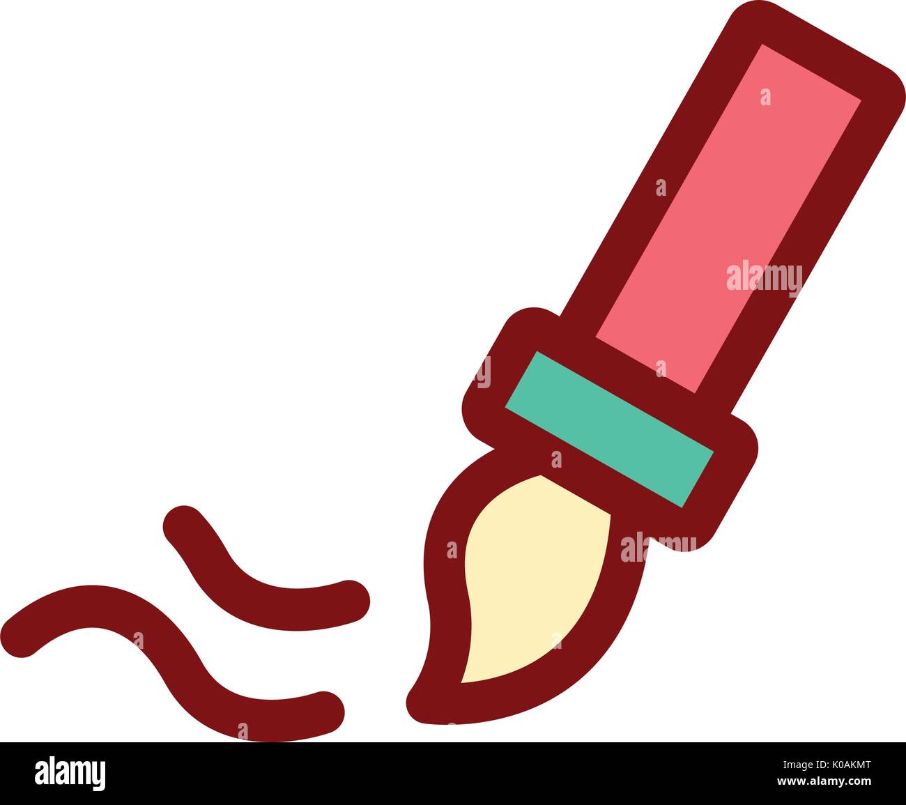 Stationery Office tool icon cartoon style Stock Vector Image & Art - Alamy