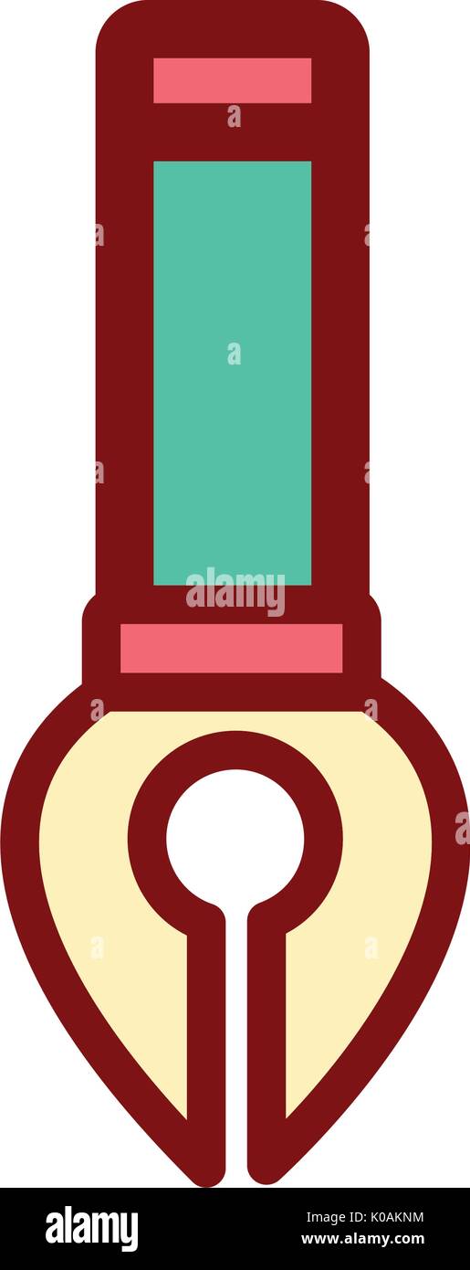 pen tool Stationery Office icon cartoon Stock Vector Image & Art - Alamy
