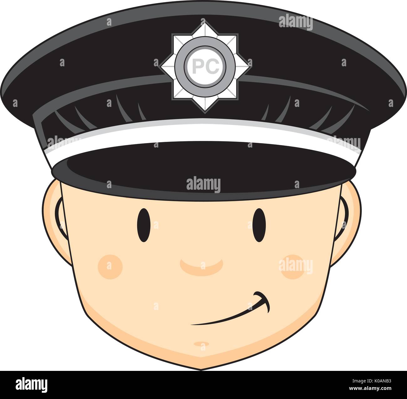 British policemen Stock Vector Images - Alamy