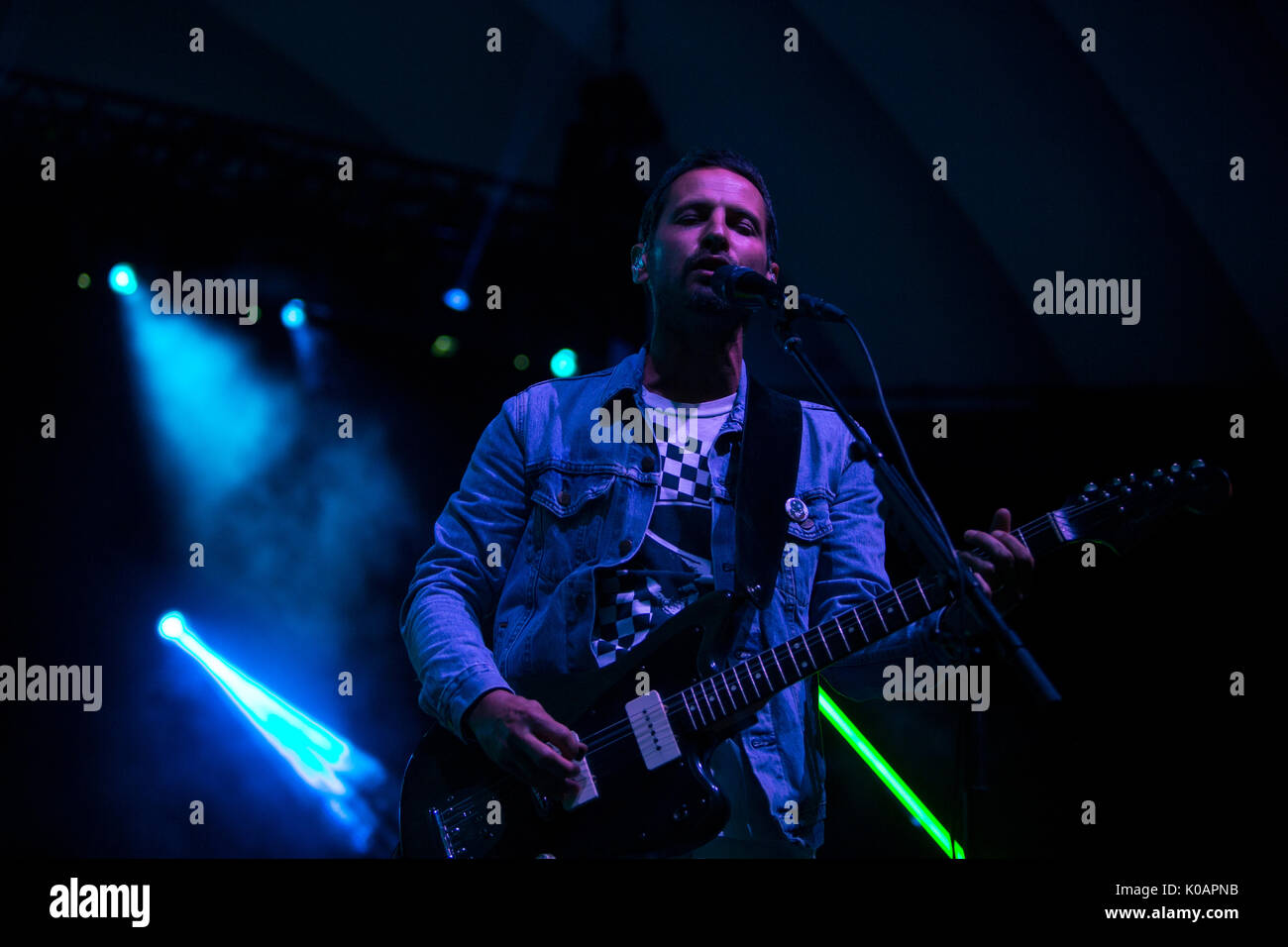 Sam Roberts Band performing live in Toronto Stock Photo - Alamy