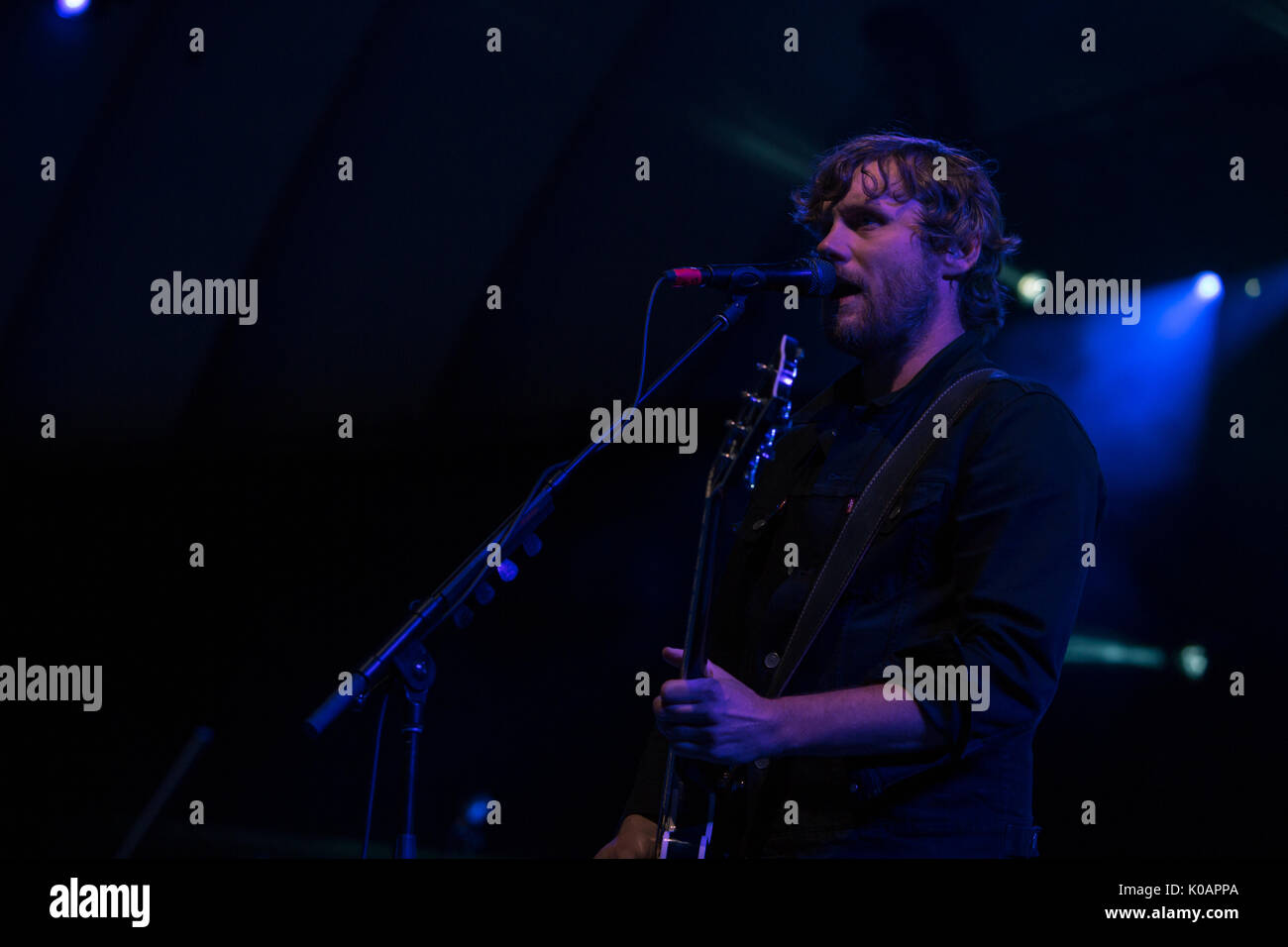 Sam Roberts Band performing live in Toronto Stock Photo - Alamy