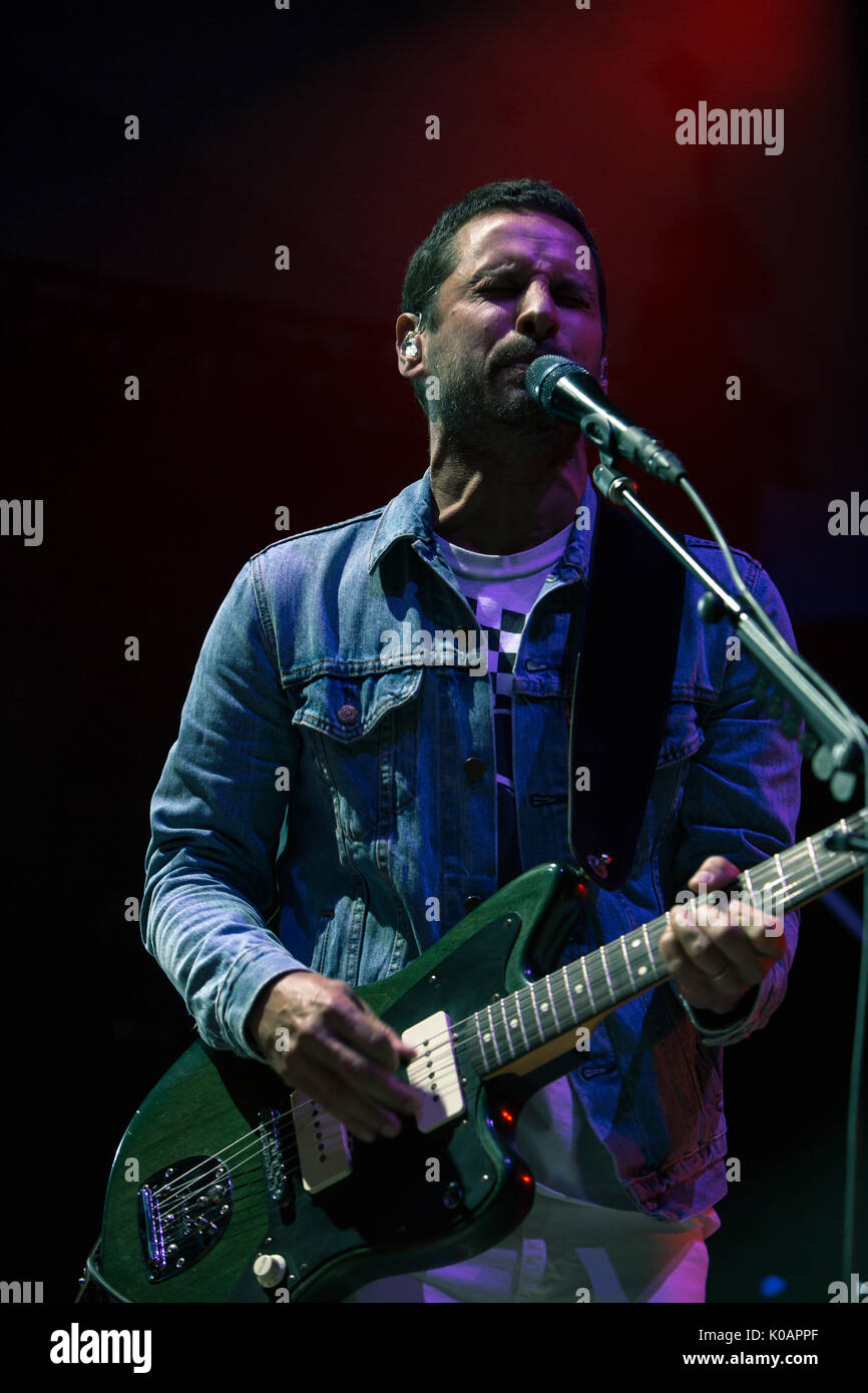 Sam Roberts Band performing live in Toronto Stock Photo - Alamy