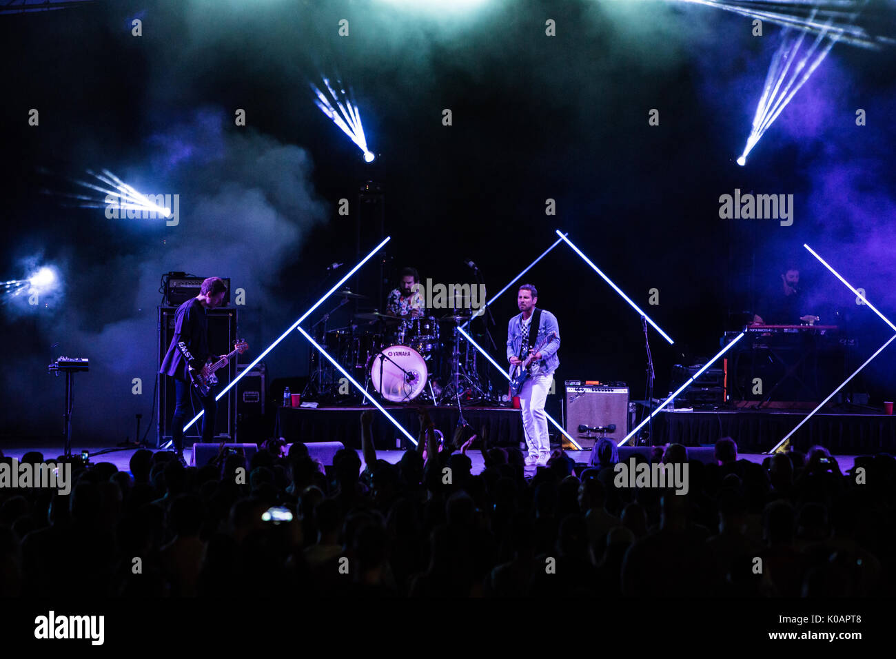 Sam Roberts Band performing live in Toronto Stock Photo - Alamy