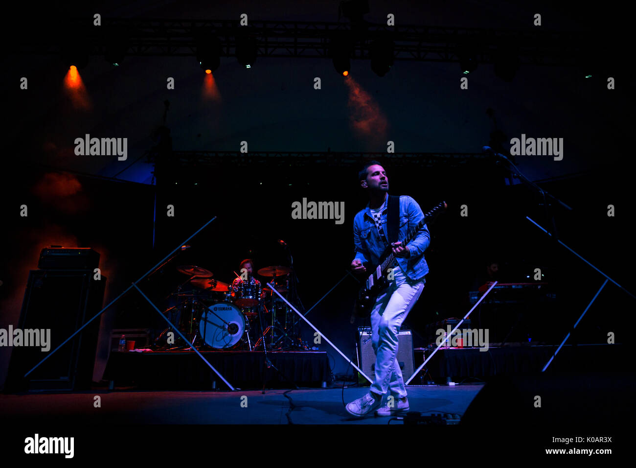 Sam Roberts Band performing live in Toronto Stock Photo - Alamy