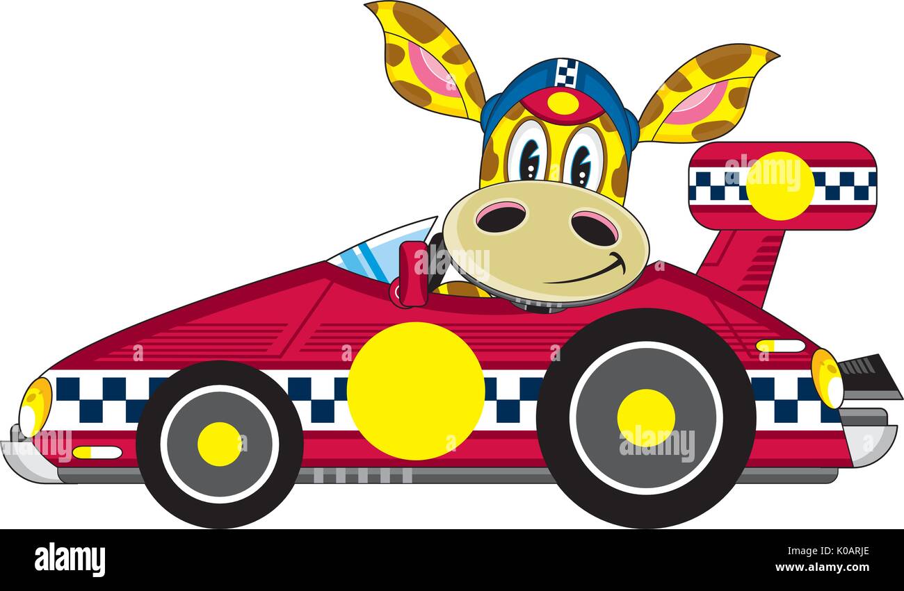 Cute Fast Car Clipart
