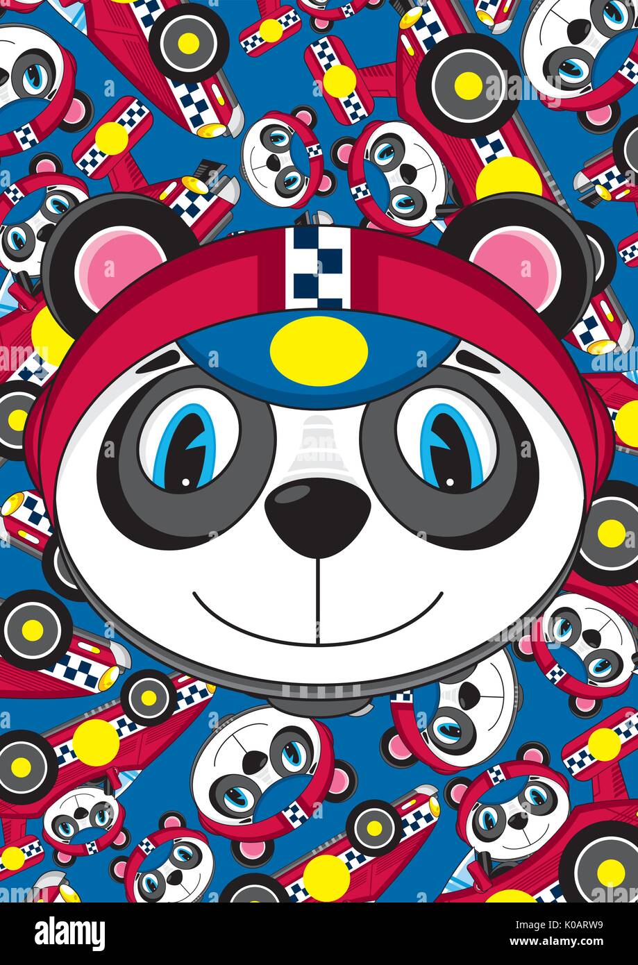Panda driver Stock Vector Images - Alamy