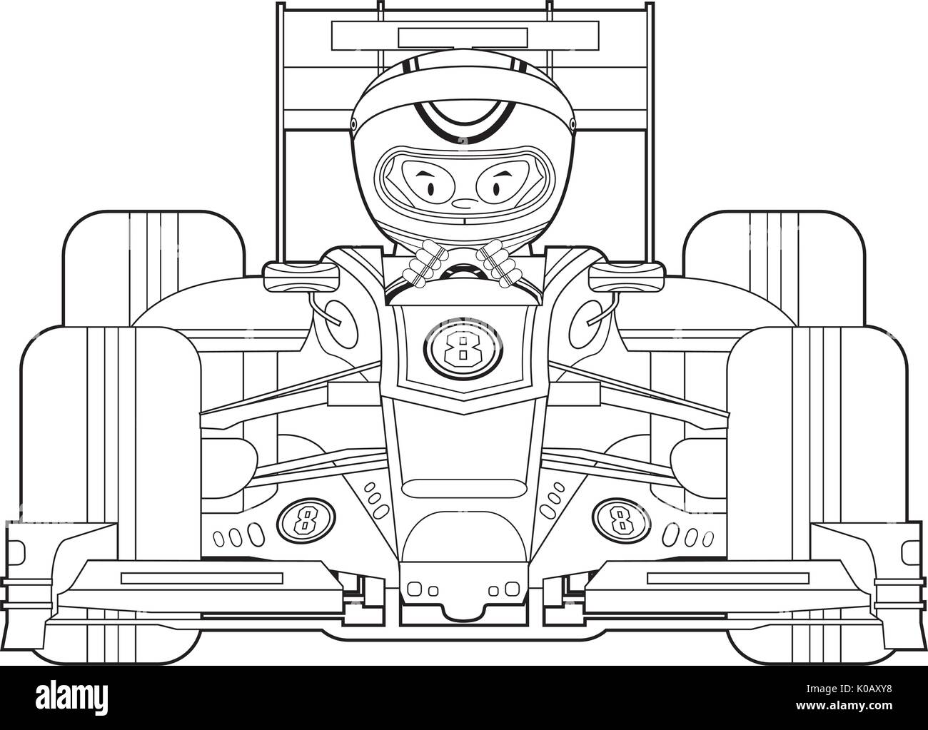 Motorsport illustration hi-res stock photography and images - Alamy