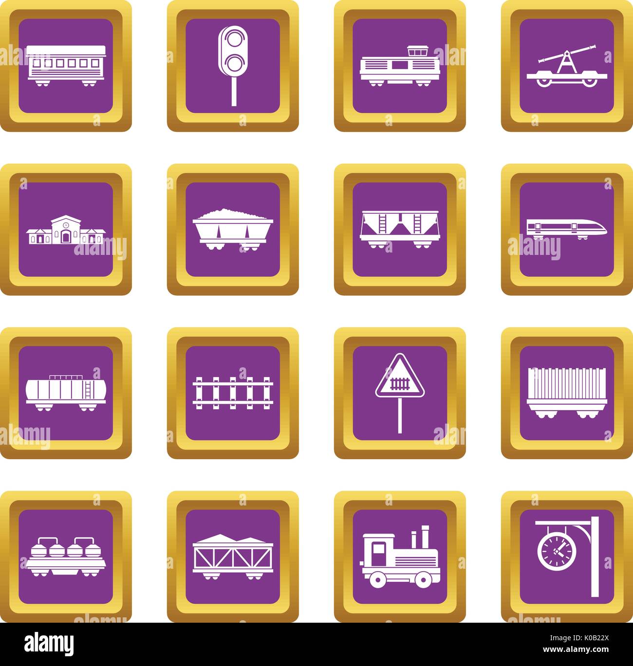 Purple delivery track hi-res stock photography and images - Alamy