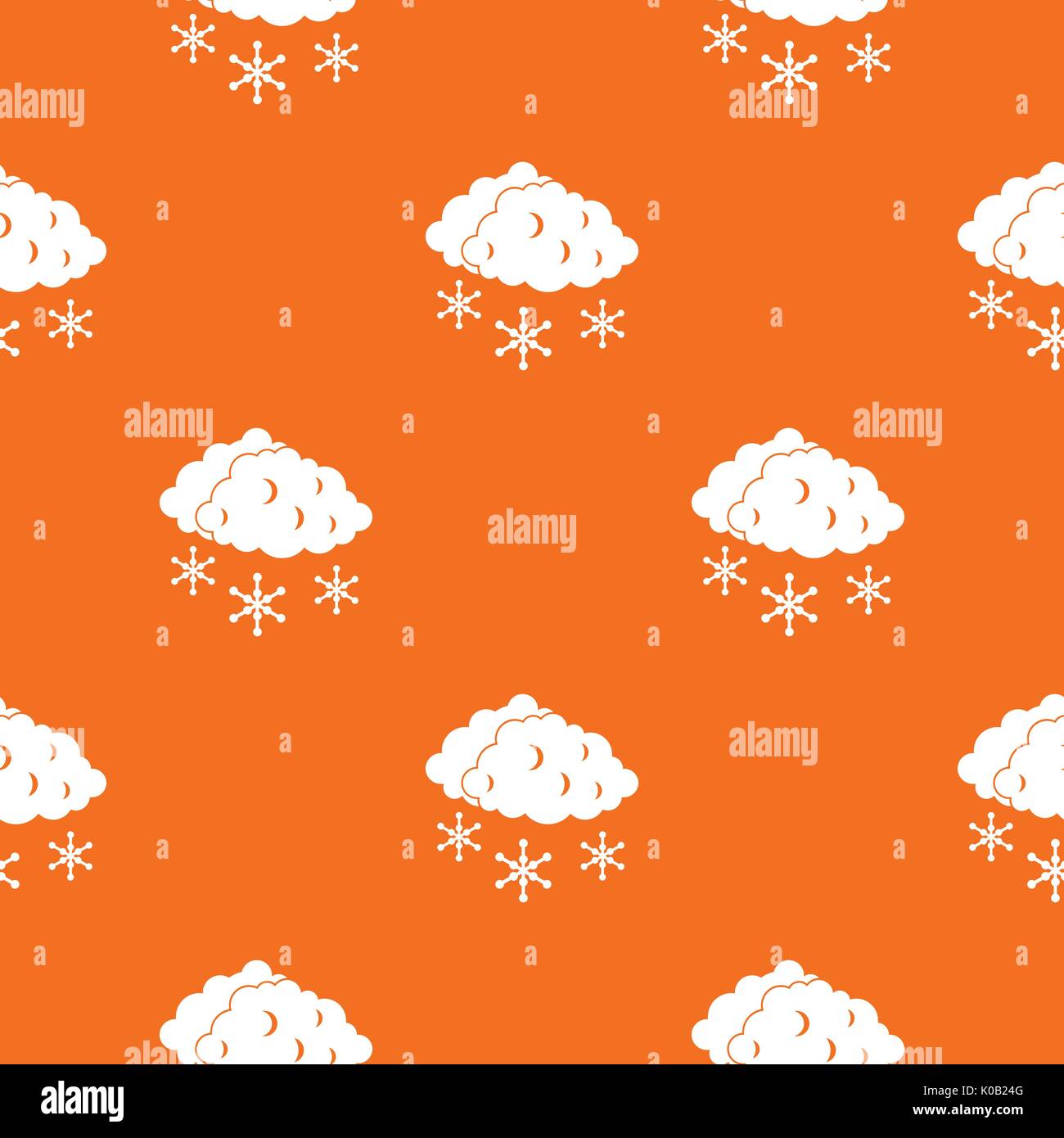 Clouds and snow pattern seamless Stock Vector Image & Art - Alamy