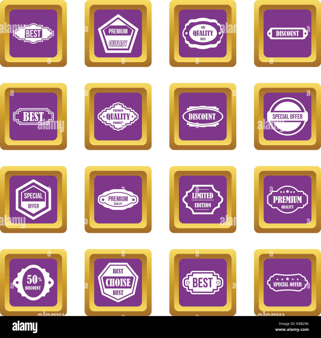 Purple crest Stock Vector Images - Alamy