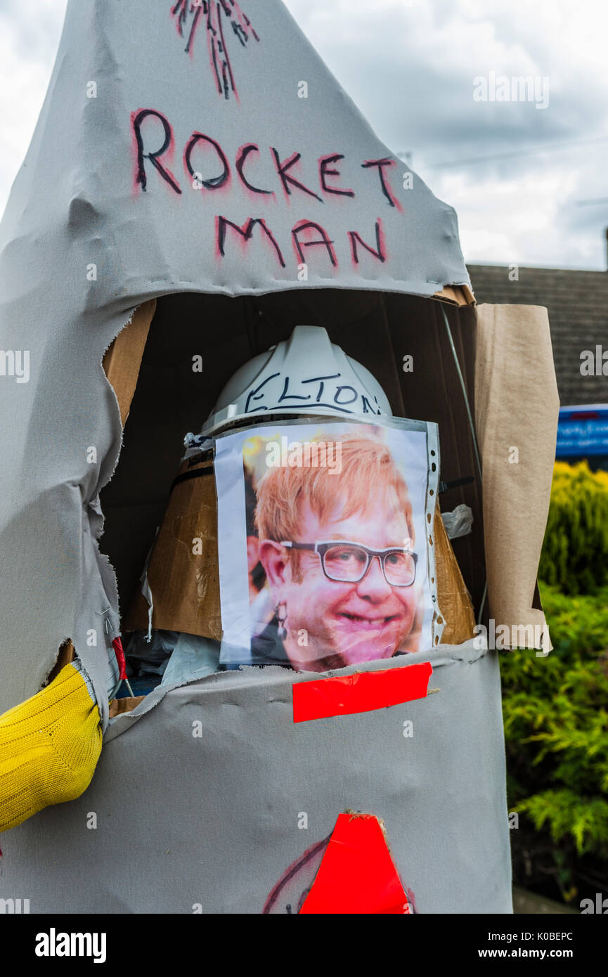 North Kyme, Sleaford, Lincolnshire - Scarecrow Festival Stock Photo - Alamy
