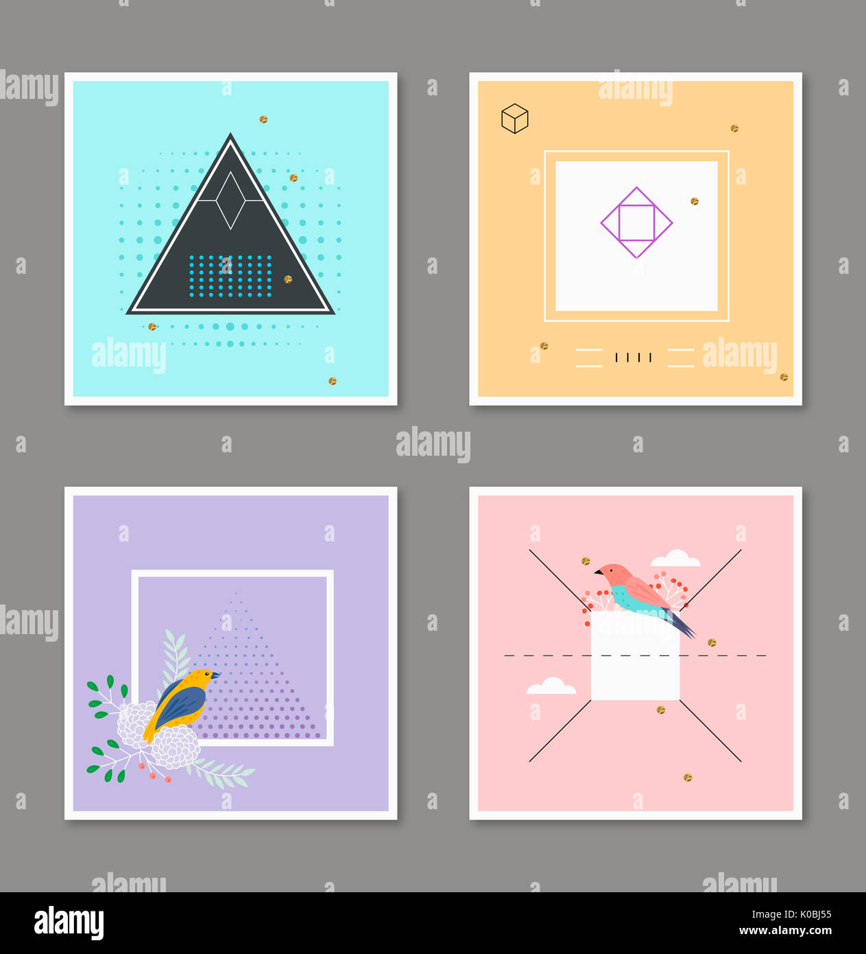 Set of various cards Stock Photo - Alamy