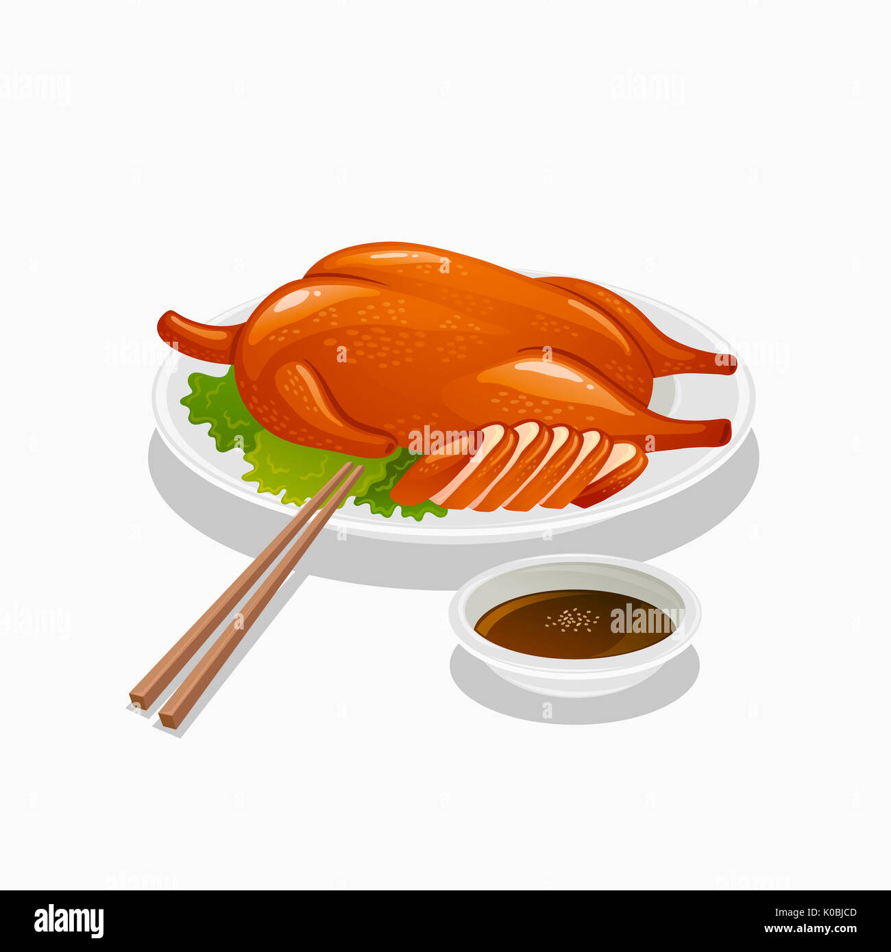 Chinese food, Beijing Duck Stock Photo - Alamy