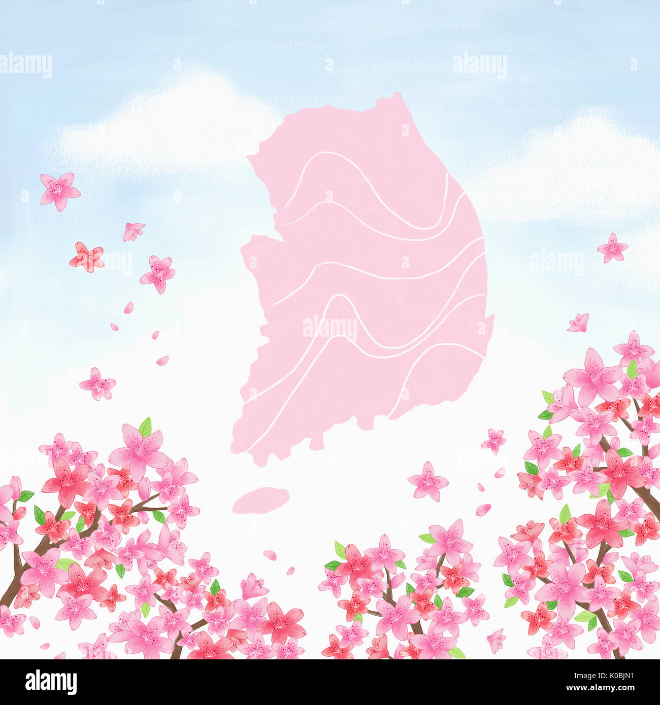 Azalea Map High Resolution Stock Photography and Images - Alamy