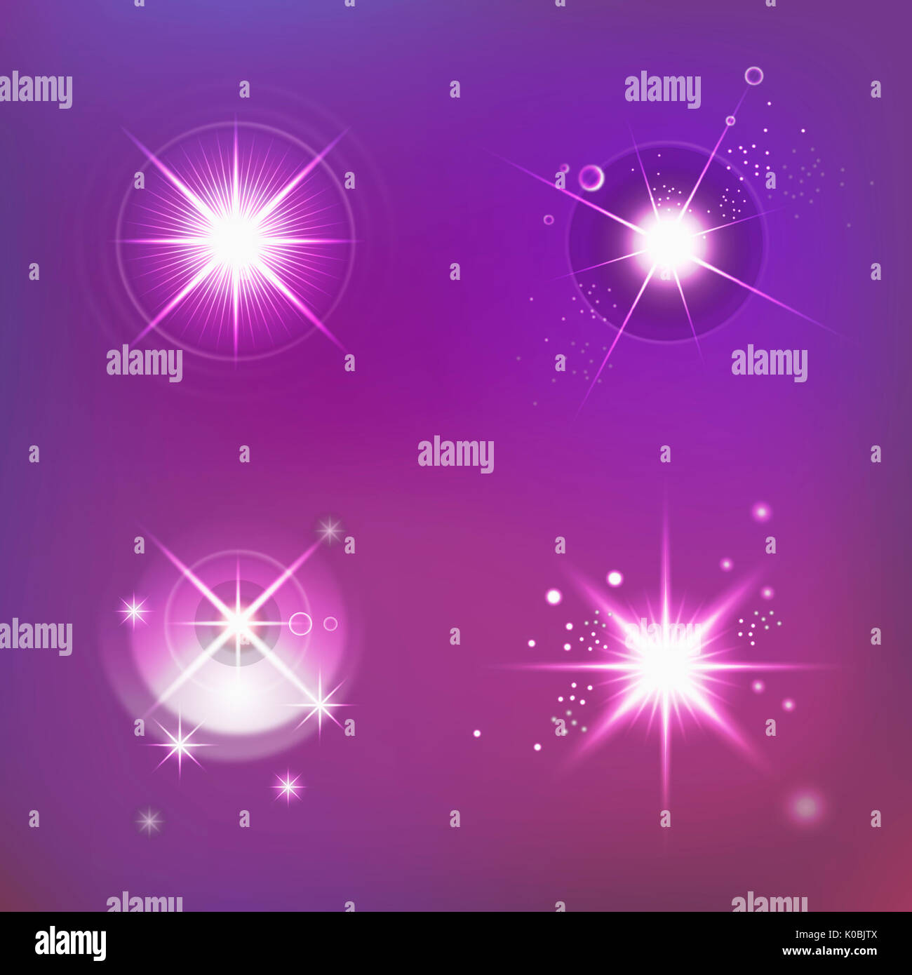 Purple light effect Stock Photo - Alamy