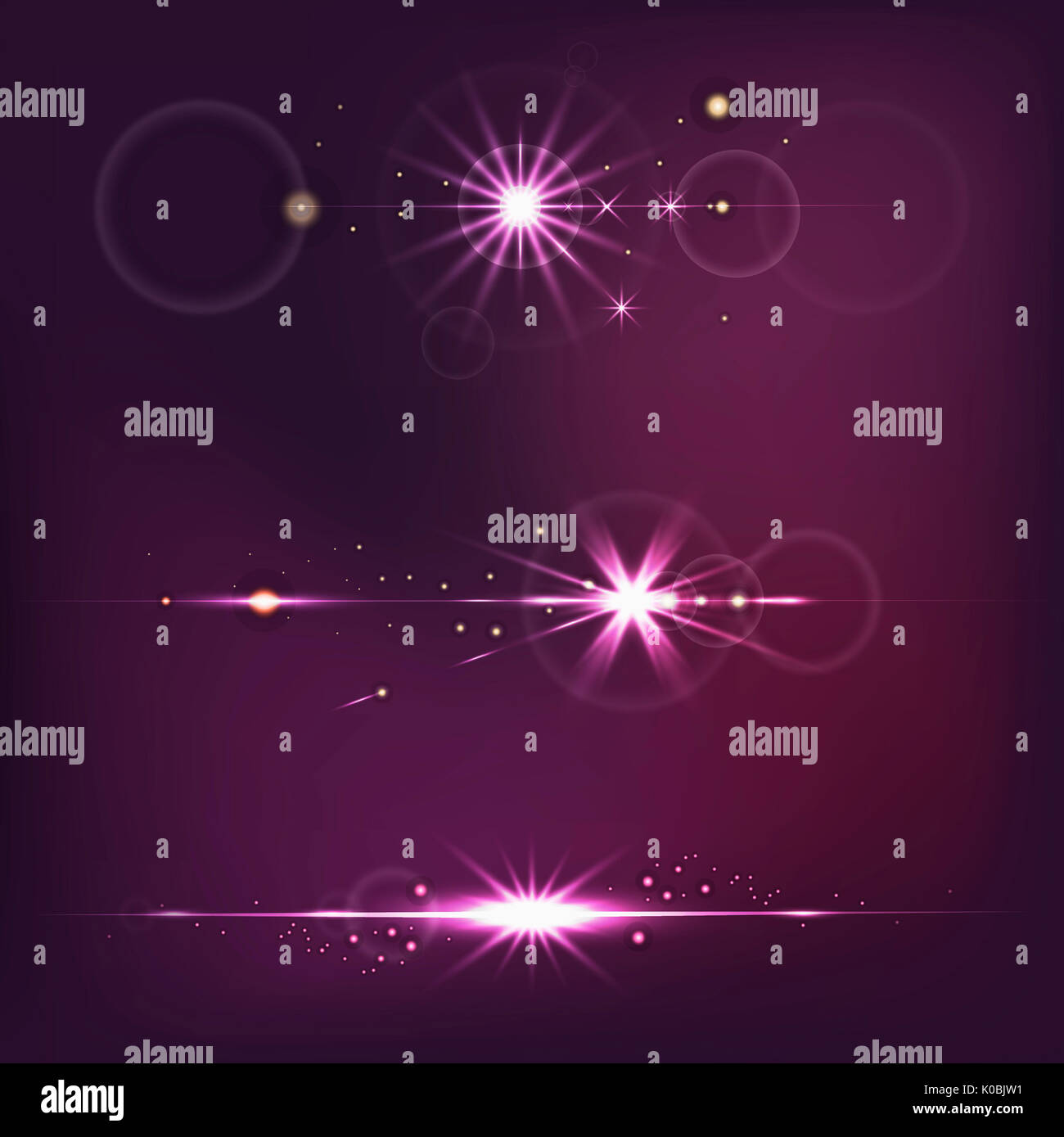 Purple light effect Stock Photo - Alamy
