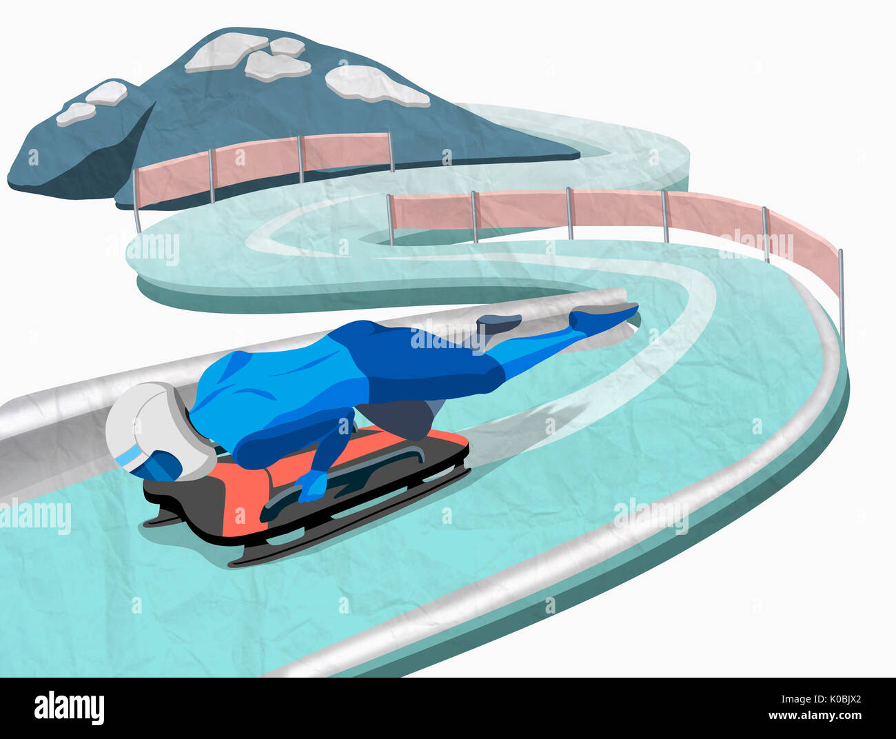 Passionate male skeleton player in illustration Stock Photo - Alamy
