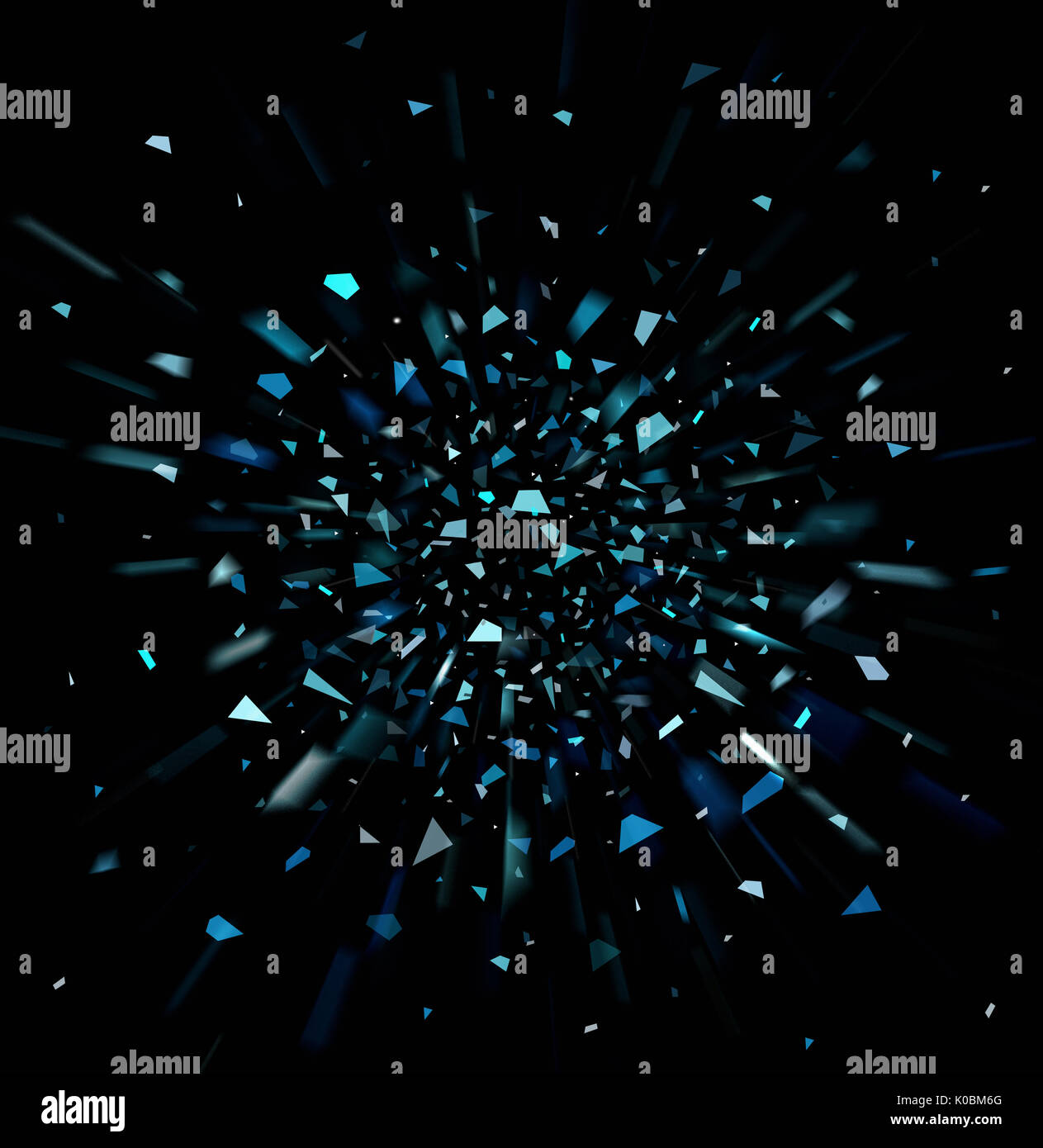 Particles collapse hi-res stock photography and images - Alamy