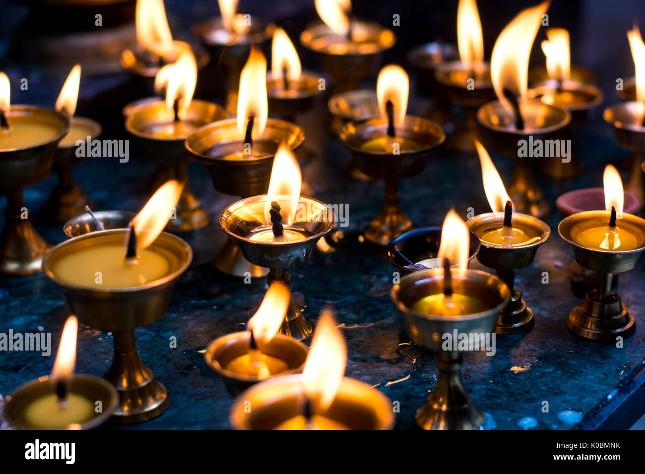 Light of burning lamp hi-res stock photography and images - Alamy