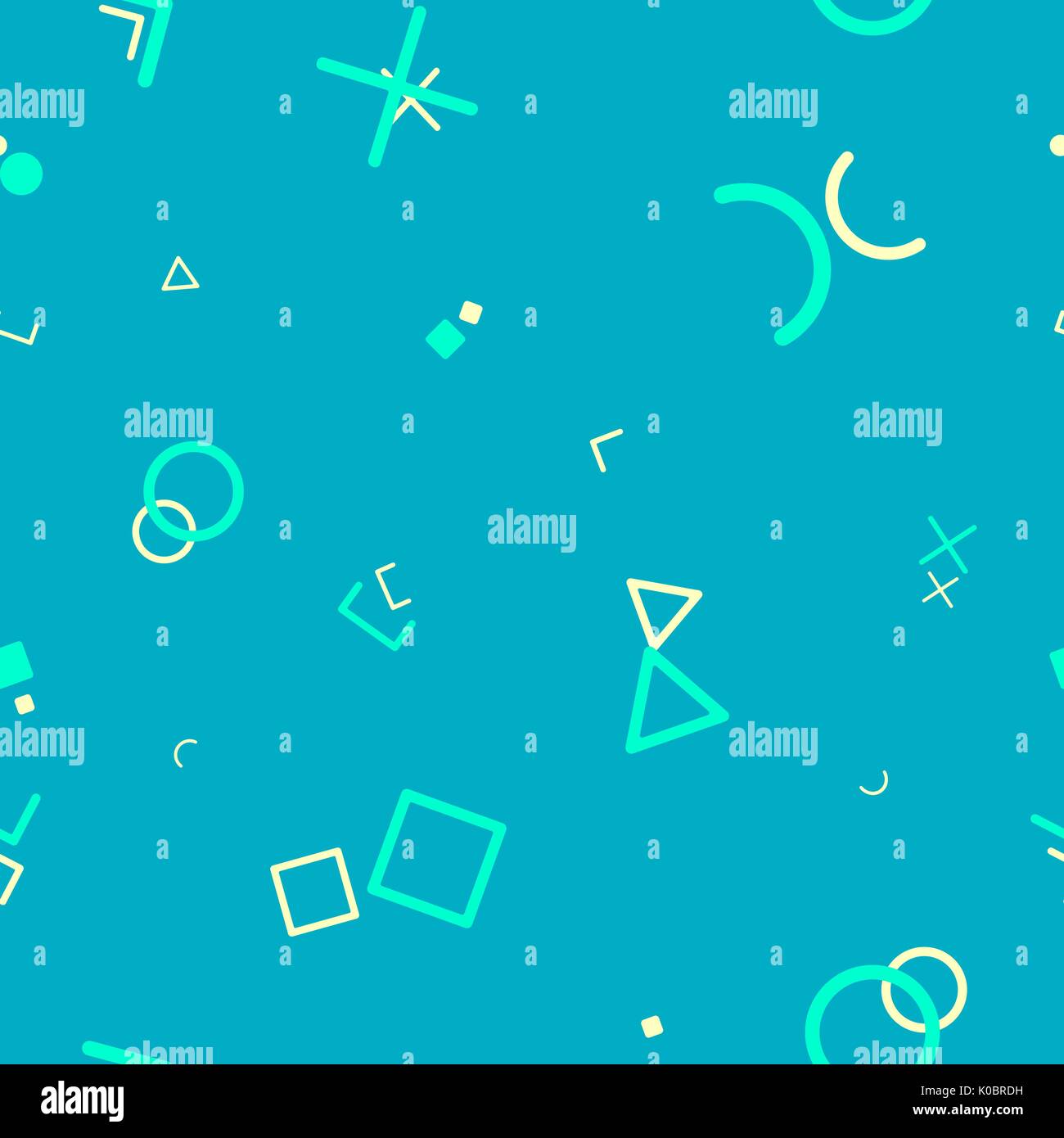 Seamless Memphis Pattern. Abstract Backdrop. Stylish Endless Texture ...