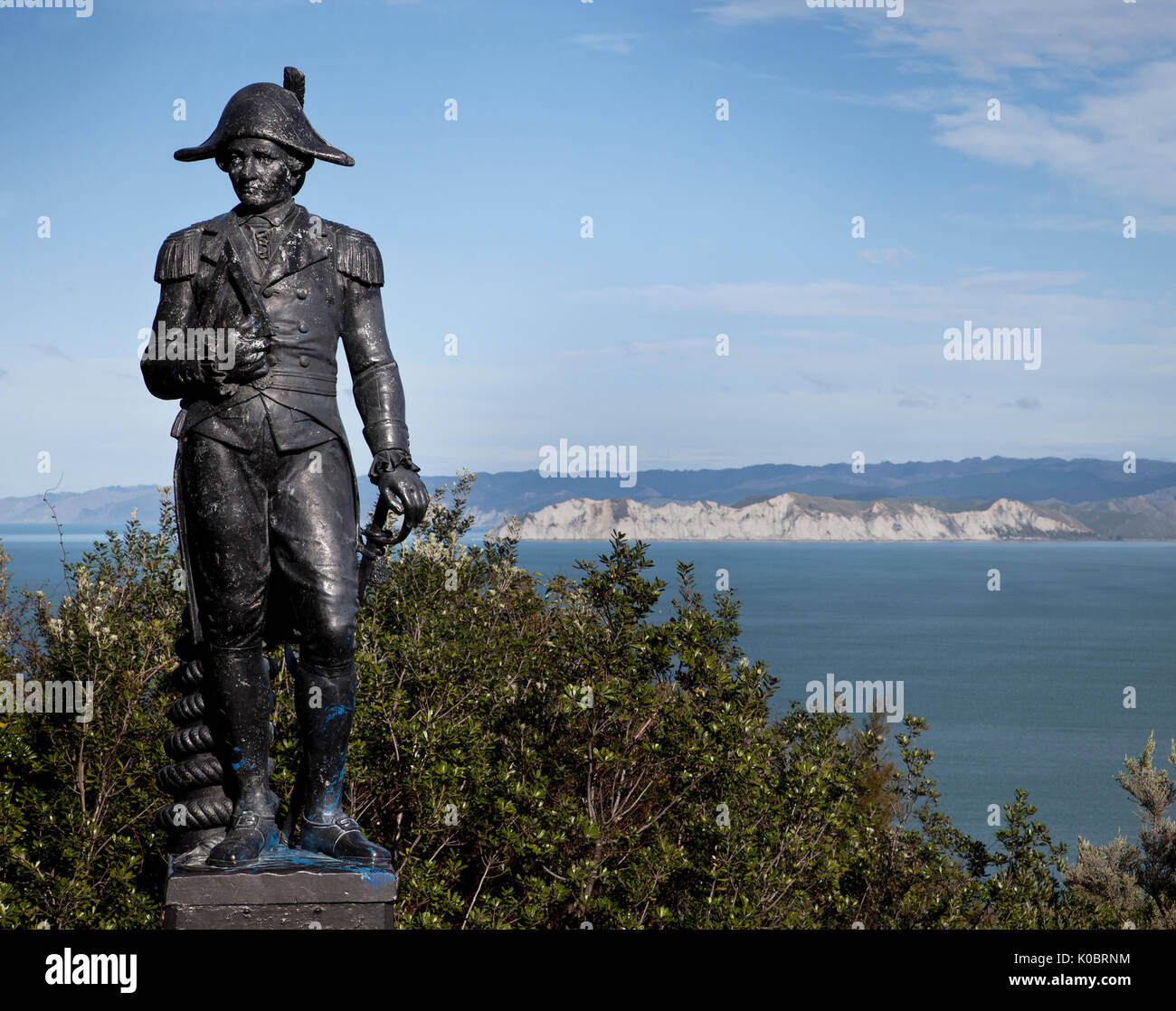 Captain Cook and Young Nicks Head Stock Photo - Alamy