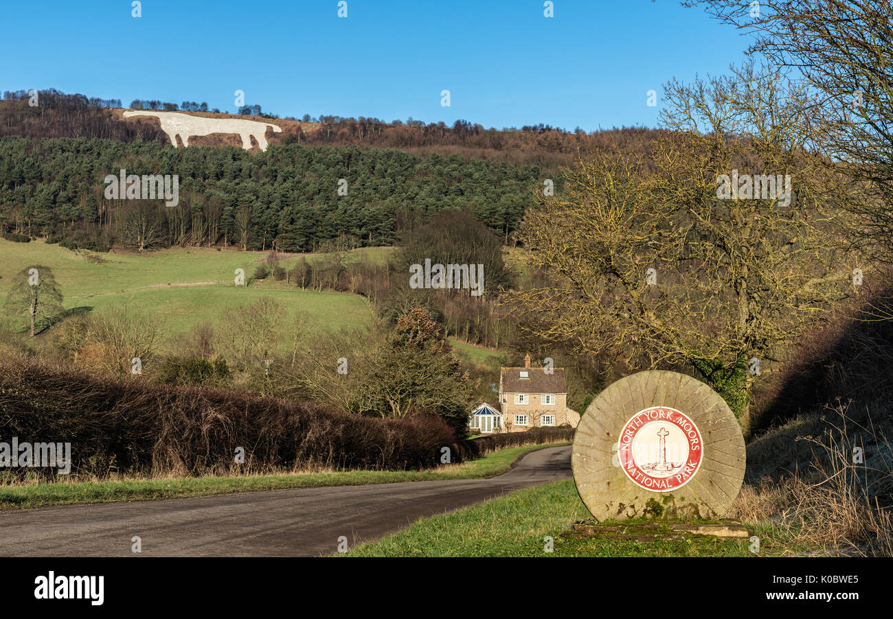 Kilburn village yorkshire hi-res stock photography and images - Alamy