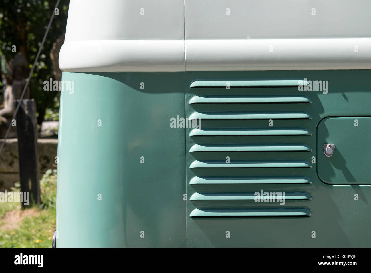 oldtimer bus, parts of it Stock Photo - Alamy