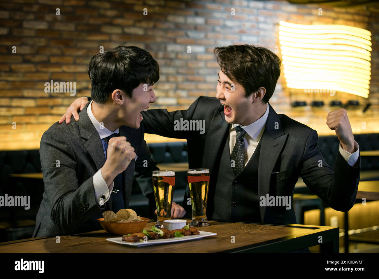 Asian beer cheering hi-res stock photography and images - Alamy