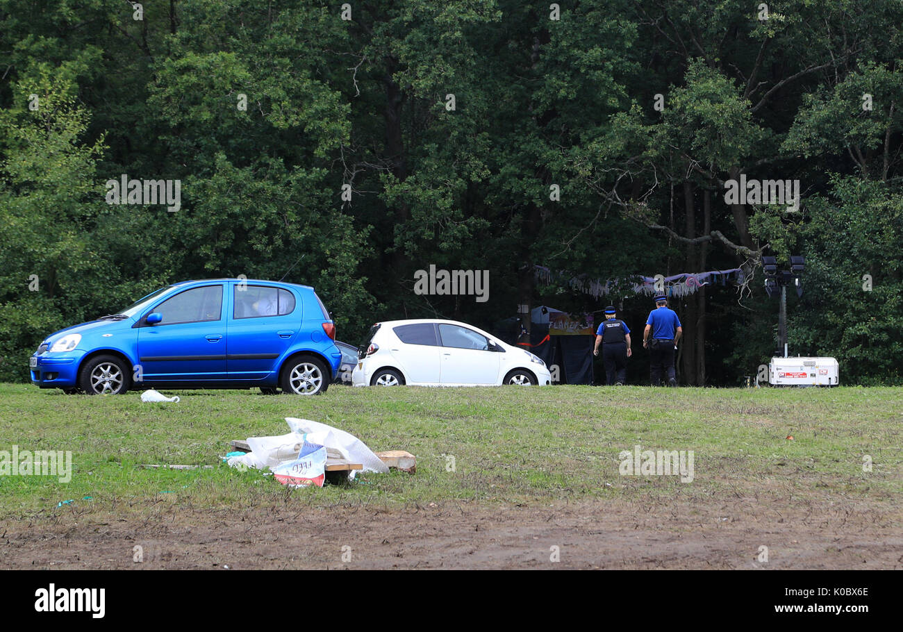 A view of the entrance to the Flamefest festival in Tunbridge Wells ...