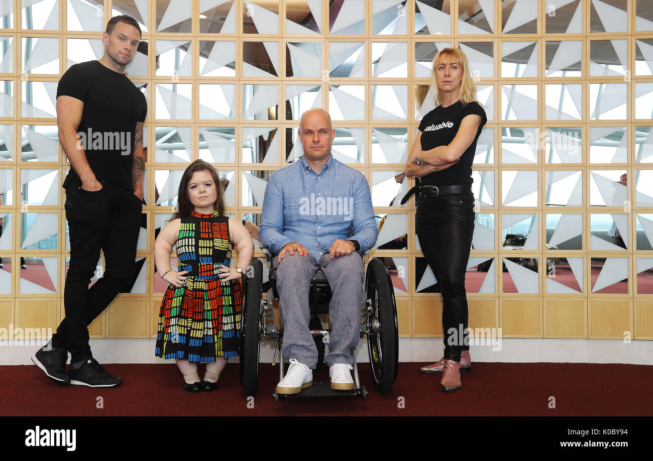 Campaigners Niall Breslin, Sinead Burke, Mark Pollock and Caroline Caseyl at The Convention ...