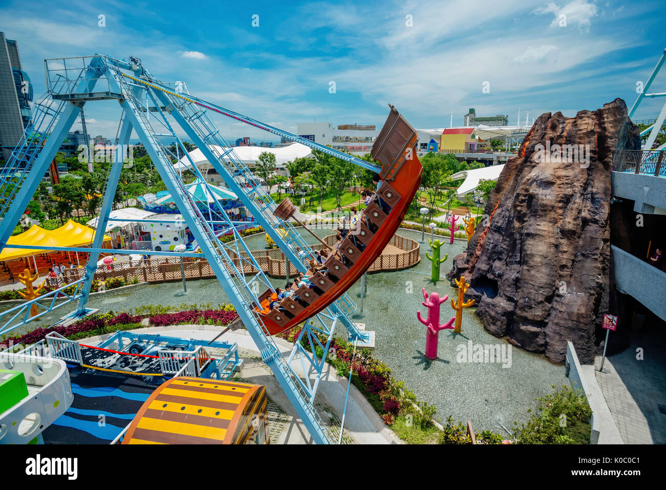 Taipei Childrenâ€™s amusement park Stock Photo - Alamy
