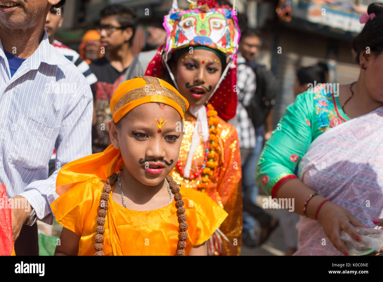Gaijatra (Cow Festival) in Nepal - Remembrance to deceased family ...