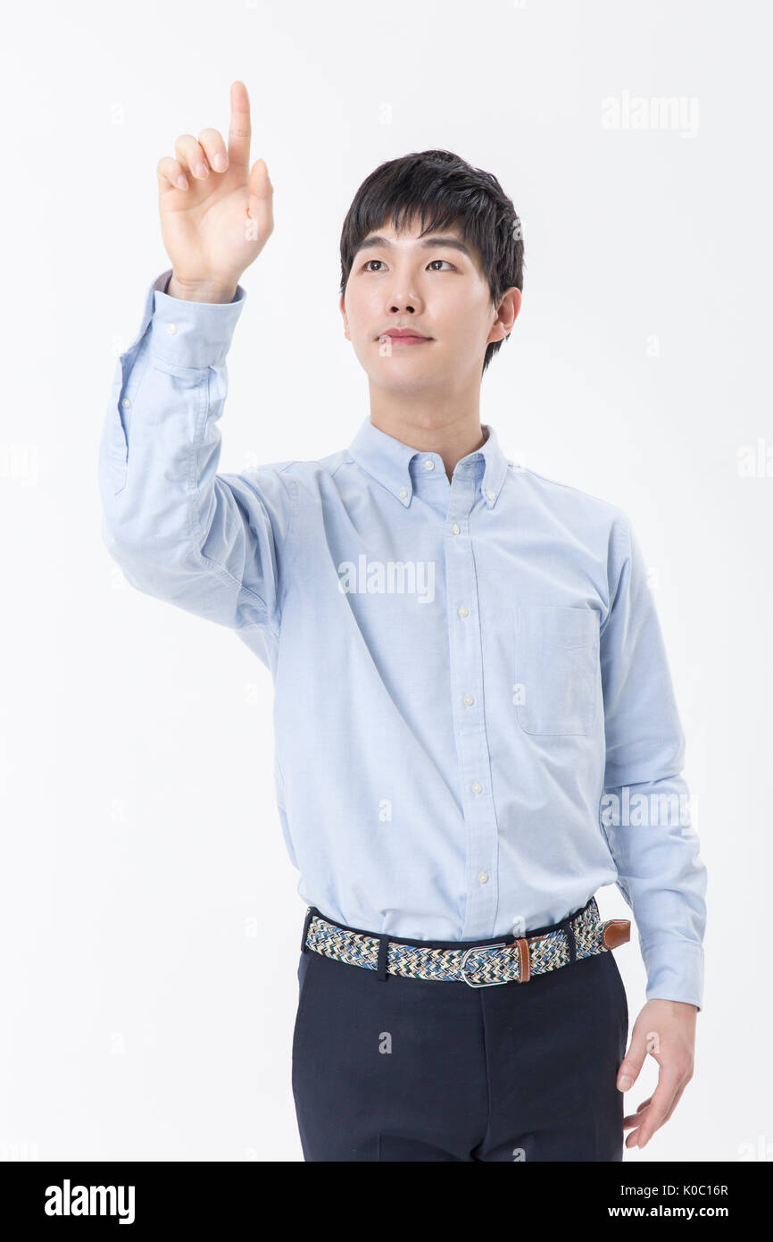 Pointing forefinger hi-res stock photography and images - Alamy