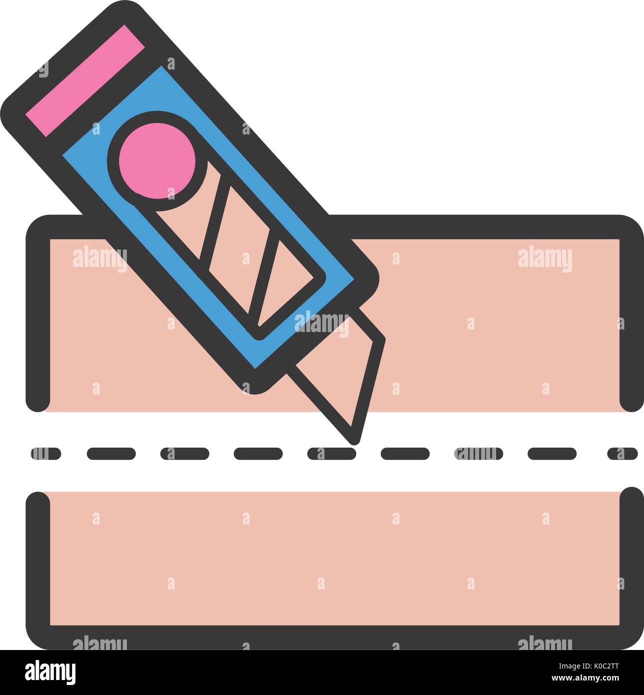 Cutter icon cartoon style Stock Vector Image & Art - Alamy