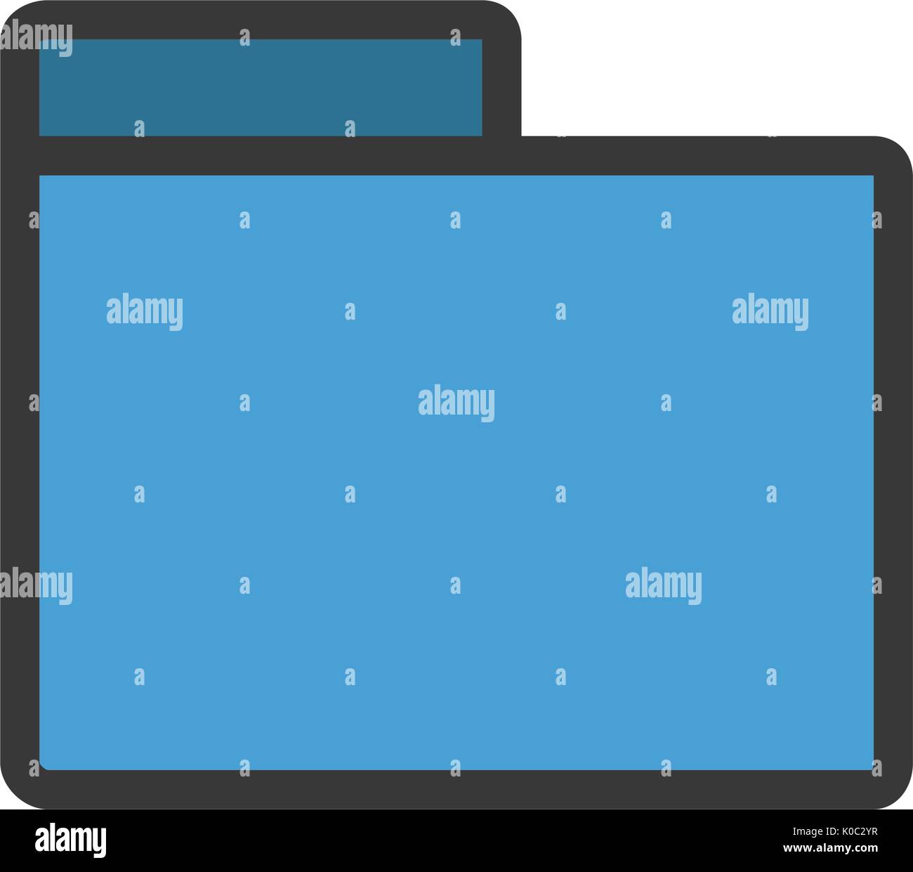 Folders icons cartoon style Stock Vector Image & Art - Alamy