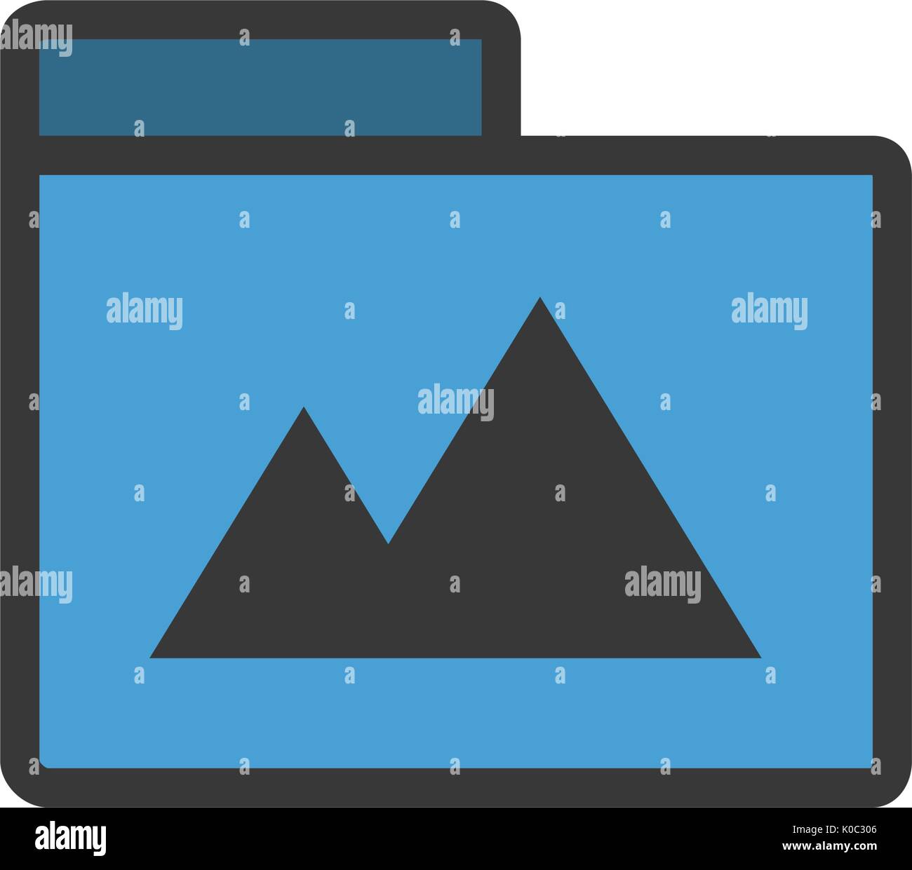 Folders icons cartoon style Stock Vector Image & Art - Alamy