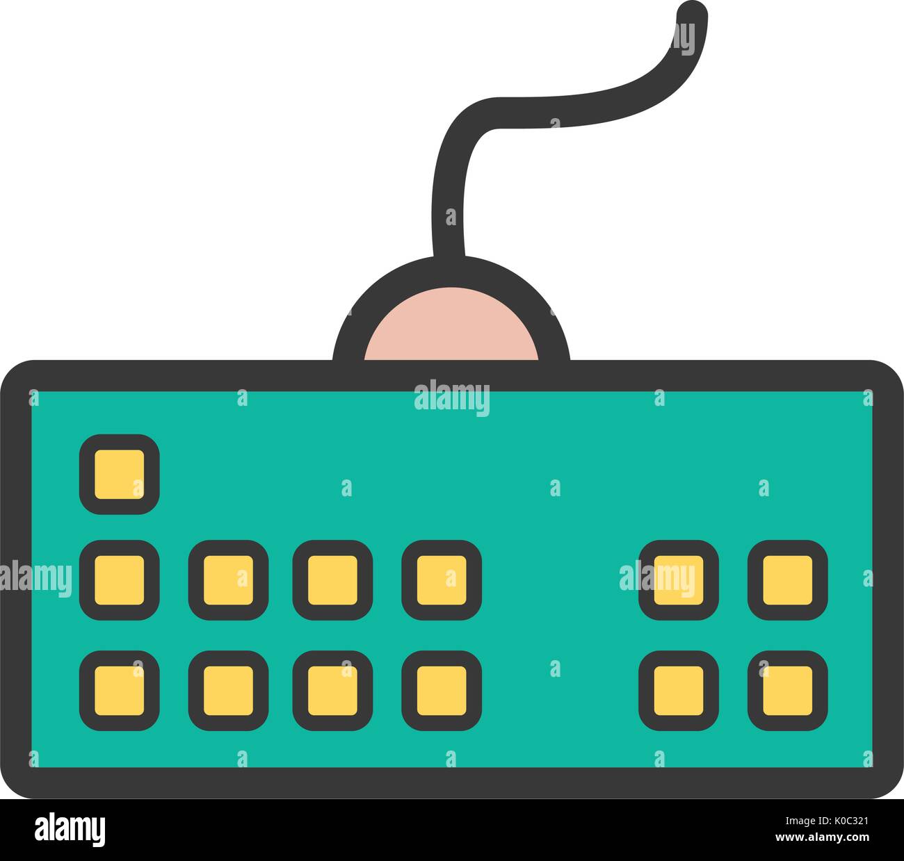 computer icon cartoon Stock Vector Image & Art - Alamy