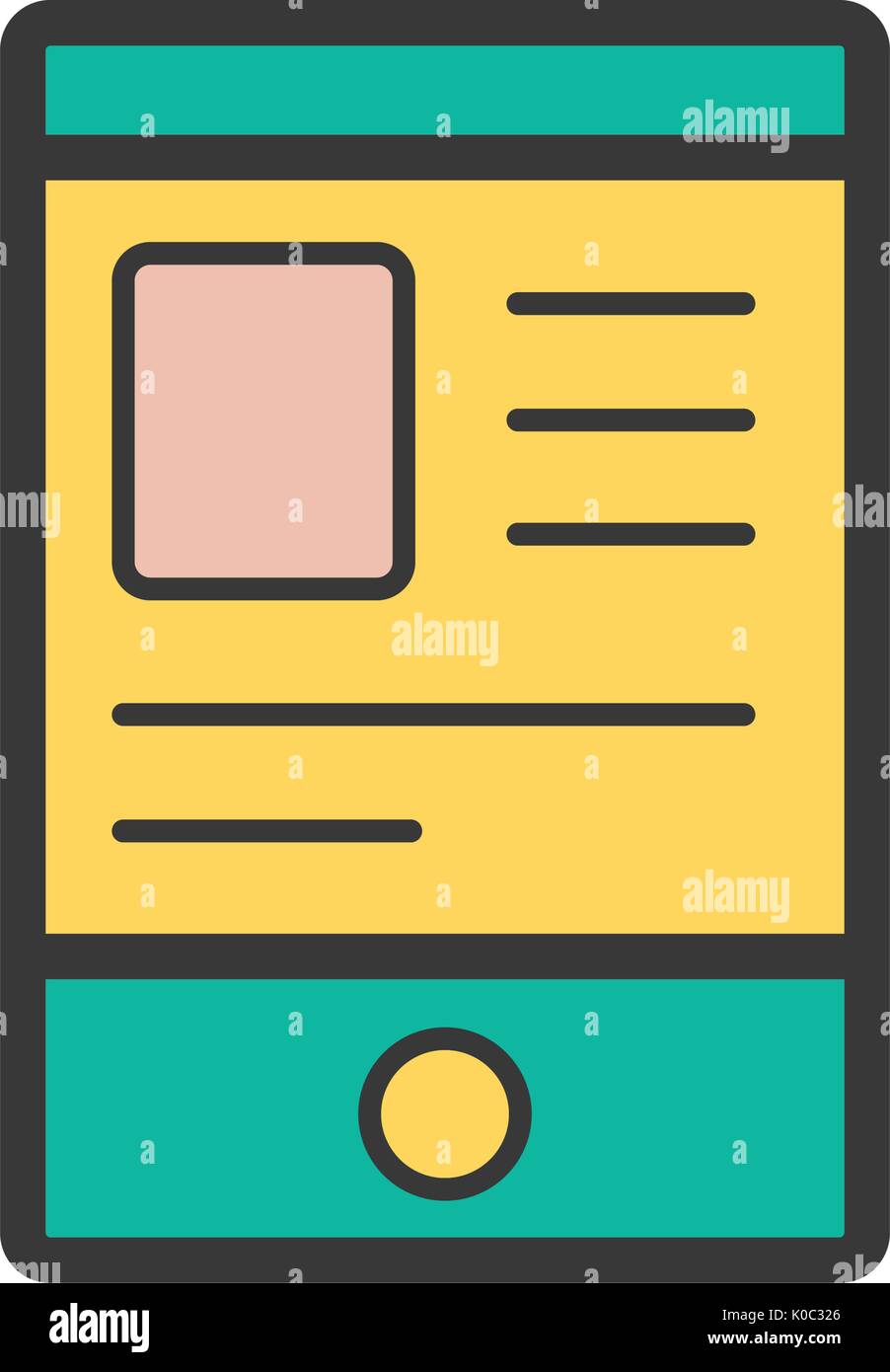 smartphone icon cartoon Stock Vector Image & Art - Alamy