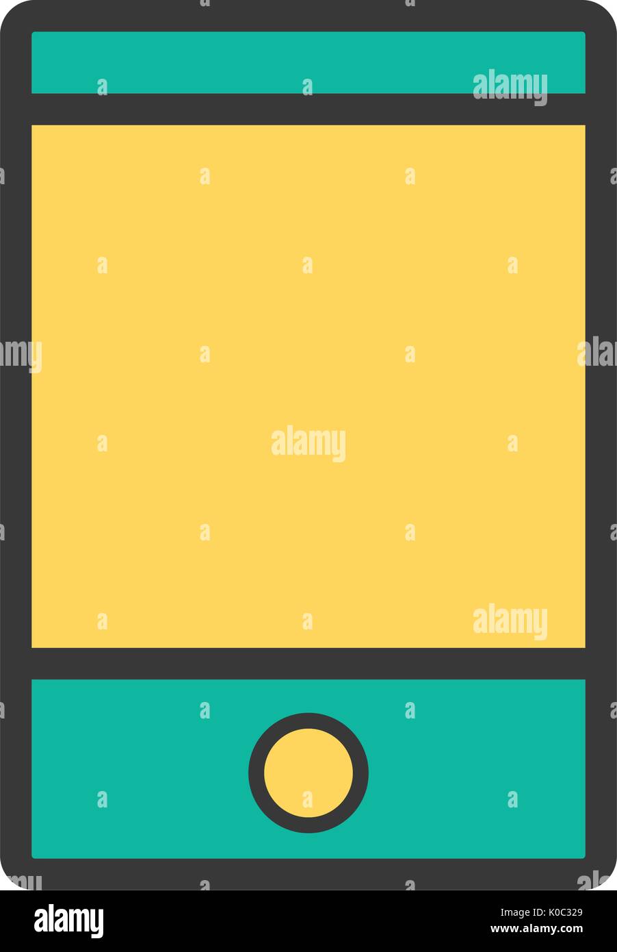 Smartphone icon cartoon Stock Vector Images - Alamy