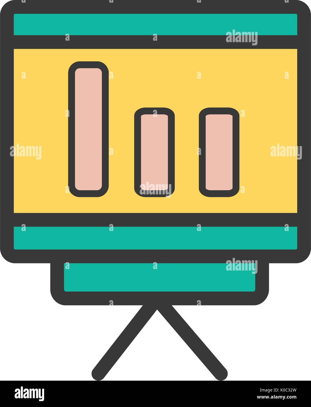 Presentation vector icon cartoon Stock Vector Image & Art - Alamy