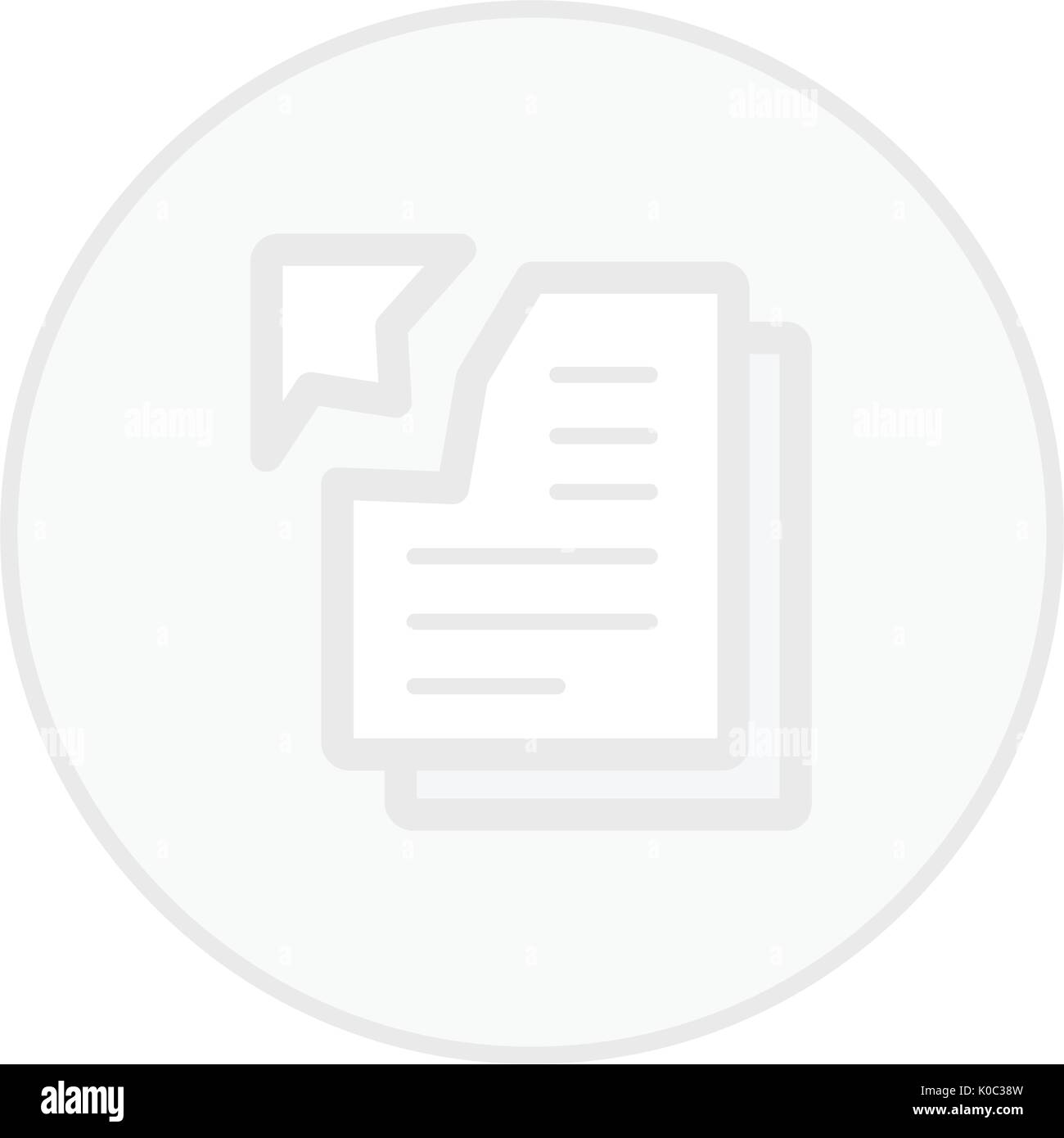 office two torn paper white button icon Stock Vector Image & Art - Alamy