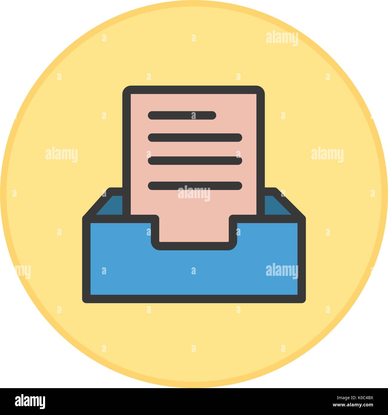 File structure button icon concept hi-res stock photography and images ...